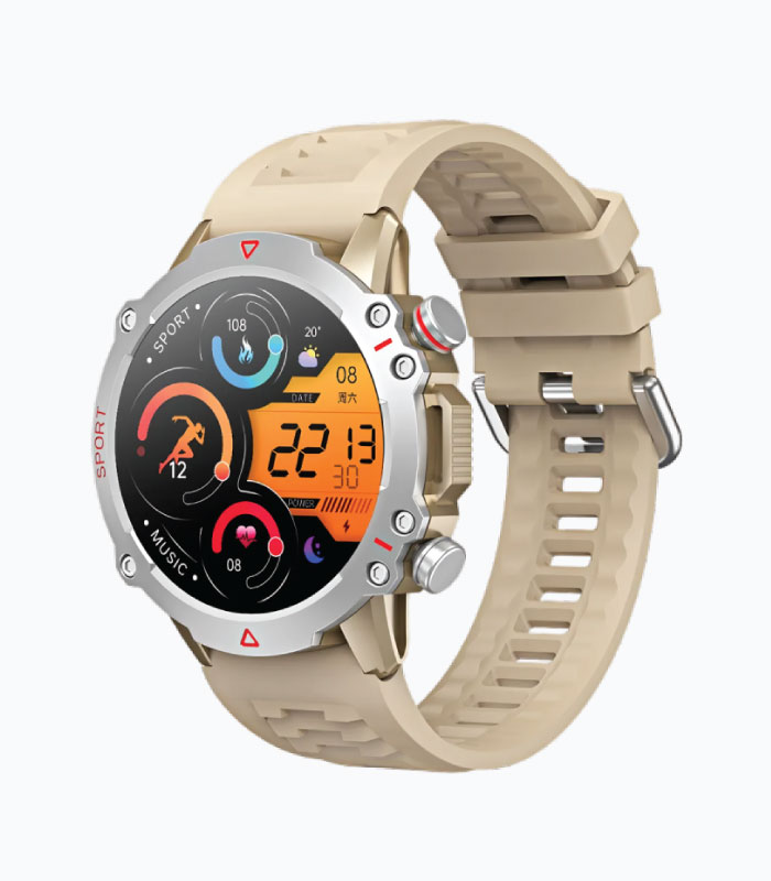 TF10 Pro Smartwatch – Gold Color - Cartify BD