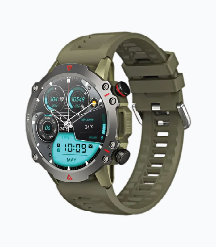 TF10 Pro Smartwatch – Green Color - Cartify BD